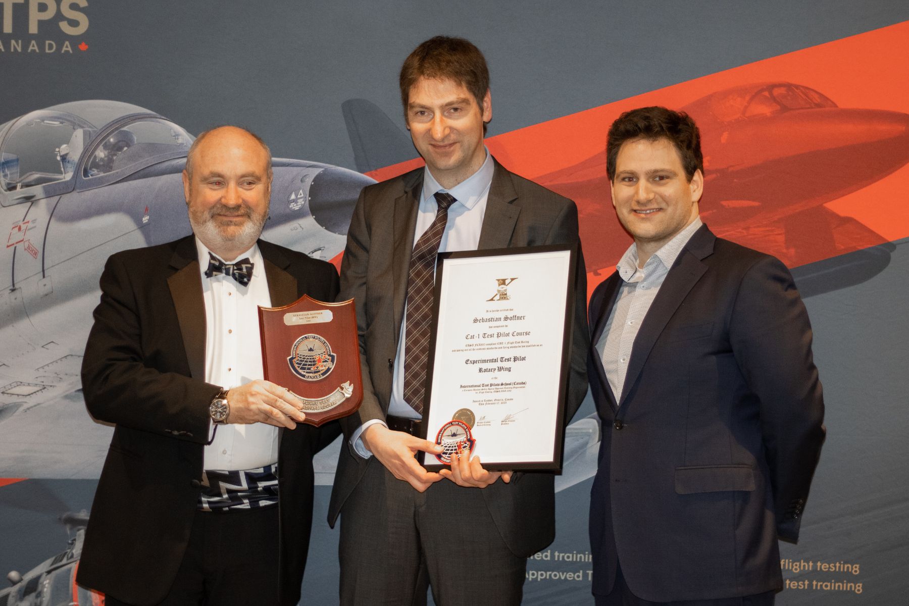 EASA CAT-1 Test Pilot and CAT-1 Lead Flight Test Engineers Graduation