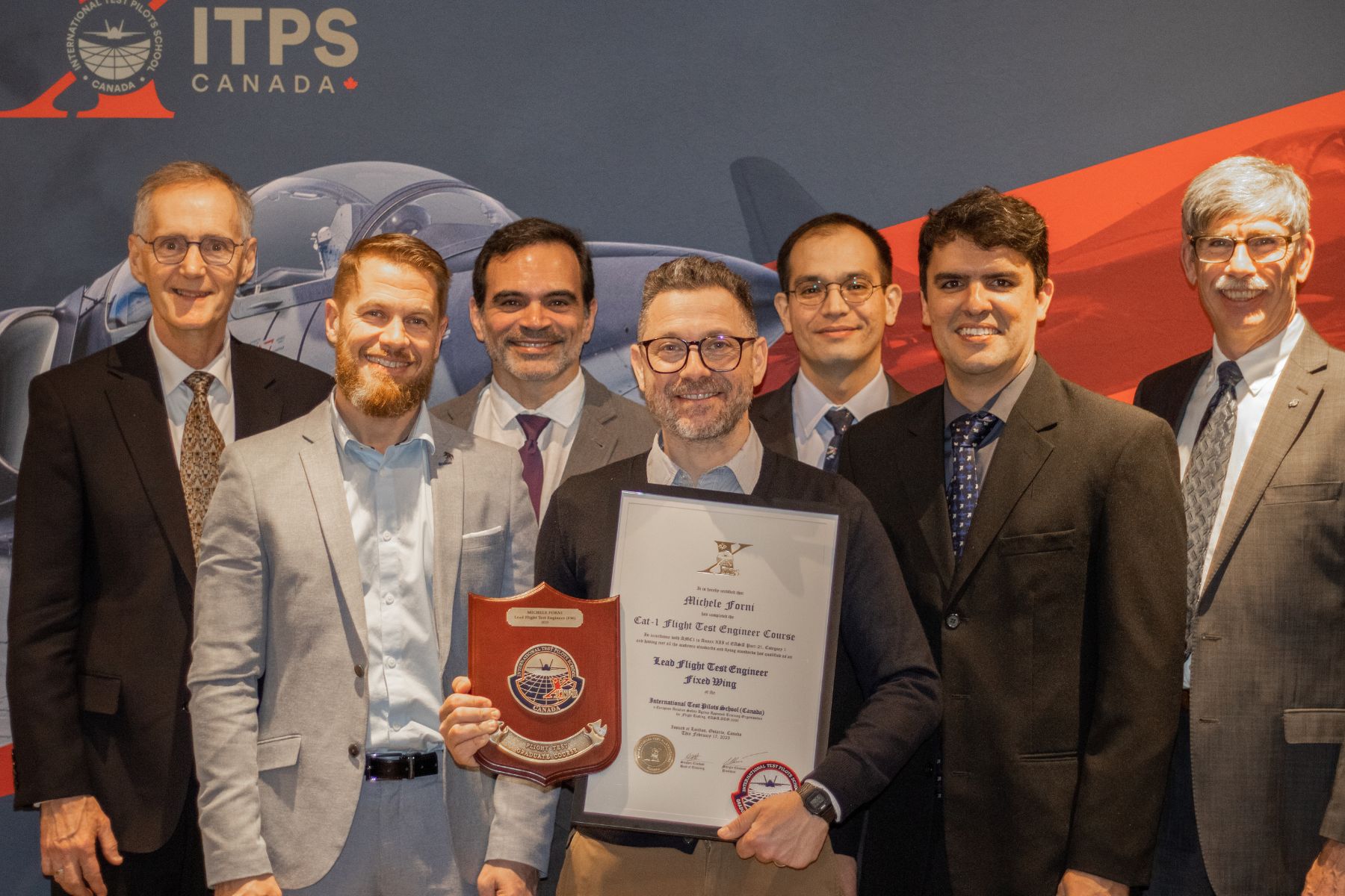 EASA CAT-1 Test Pilot and CAT-1 Lead Flight Test Engineers Graduation