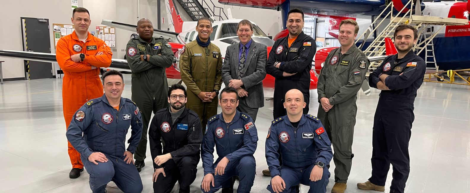 Professor Billy Allan, RCAF LCol. (ret'd) Lectures to FW Students | ITPS