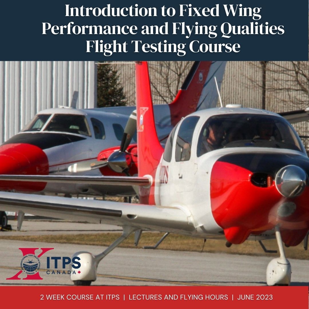 New Course! | Fixed Wing Performance and Flying Qualities Flight Testing