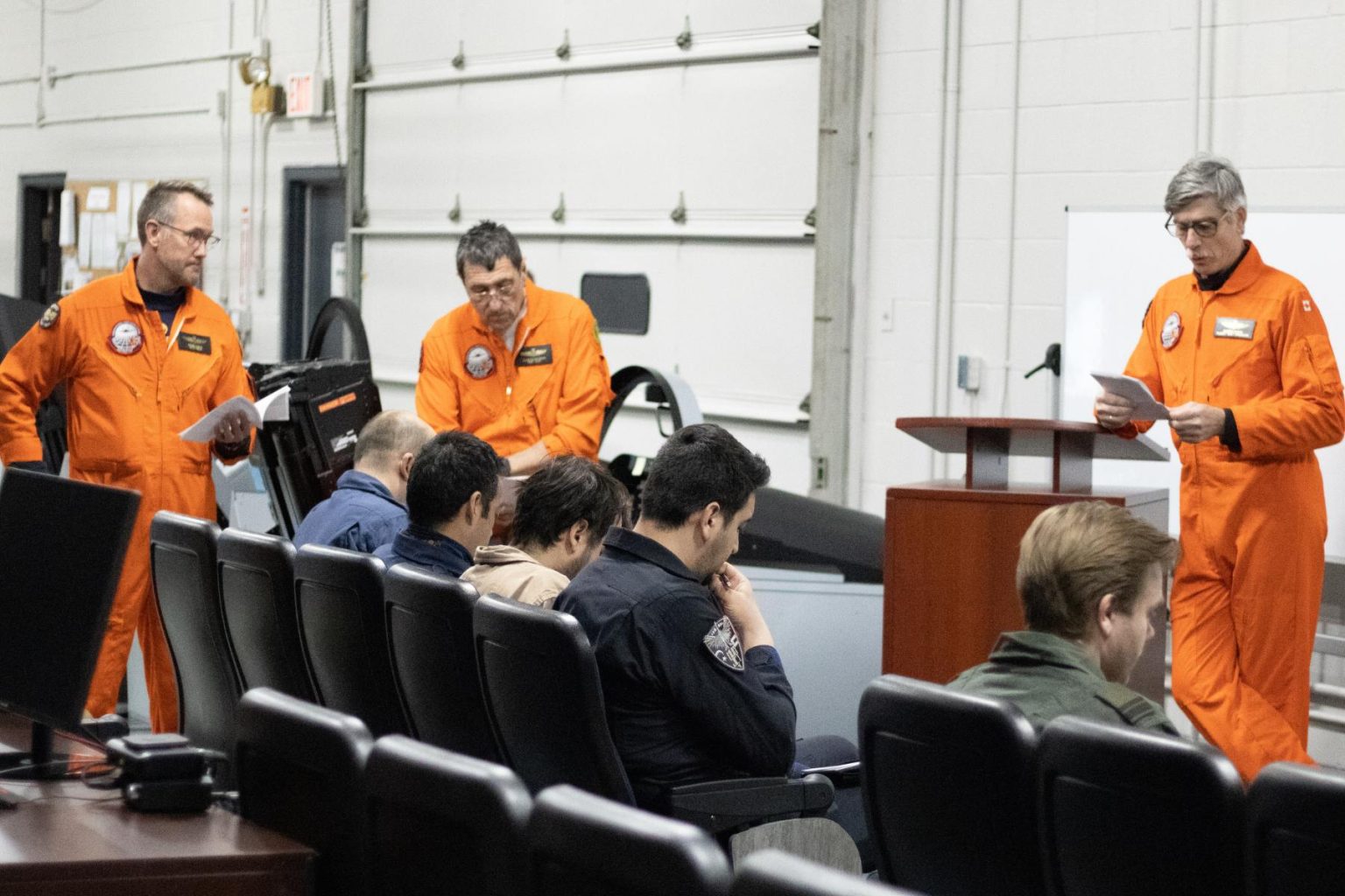 First Mixed Reality Training Event | Advanced Aircraft Simulation Centre