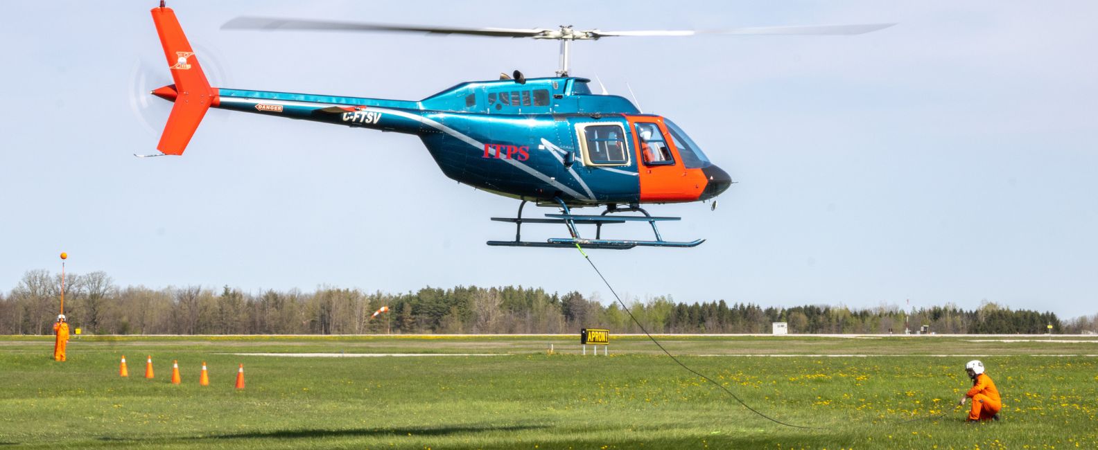 Video: Tethered Hover Test in Bell 206 | Performance Flight Test Technique