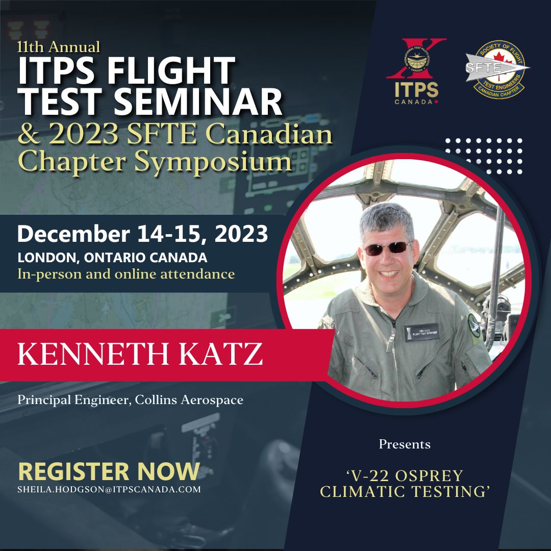 Kenneth Katz, Collins Aerospace | 2023 Flight Test Seminar | Canada