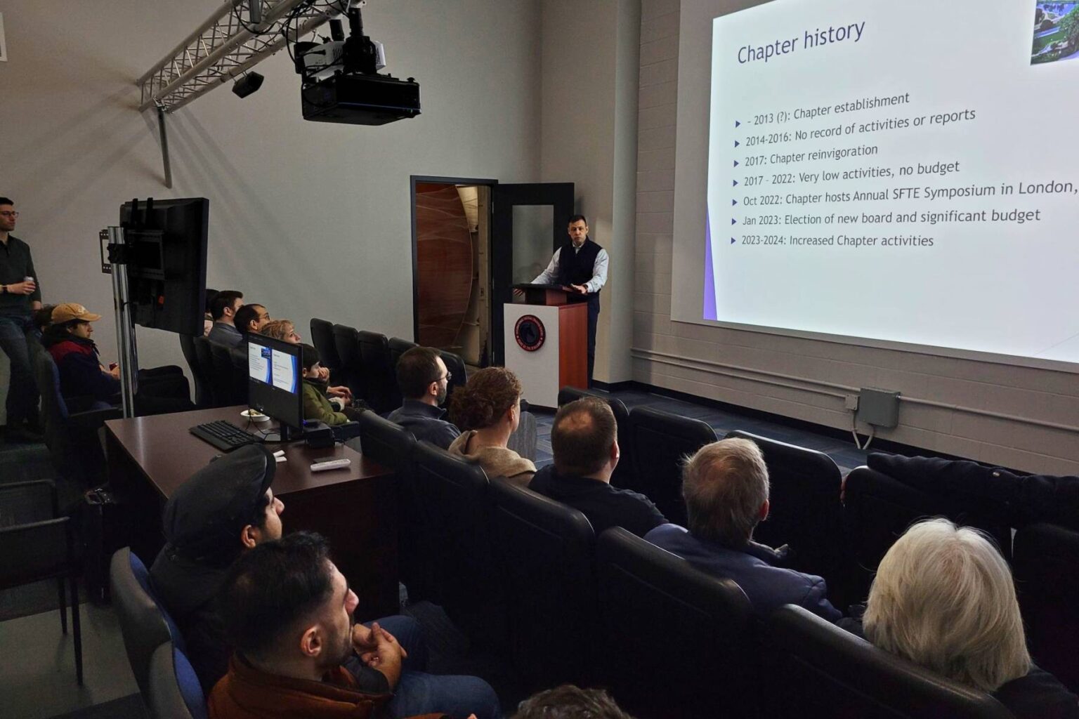 SFTE Canadian Chapter | Social event and movie night at ITPS